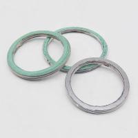 China Flexible Metal Graphite Spiral Wound Gasket Automobile Gasket Manufacturer Customized Size Motorcycle Exhaust Gasket for sale