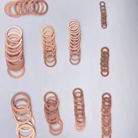 China Copper Metric Sealing Washers Assortment Set 6 sizes 110 pcs cooper washer kit for sale