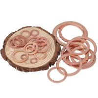 China Copper Metric Sealing Washers Assortment Set 8 sizes 80 pcs cooper washer kit for sale