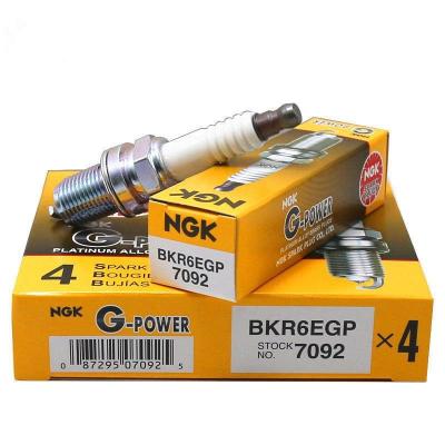 China Bujia Original BKR6EGP 7092 Spark Plug for German Auto Engine Long Life New Condition for sale