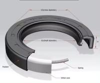 China TC NBR a AS C CS Oil Seal Radial Shaft Rotary Seals FKM/FPM Hydraulic Oil Seals for sale