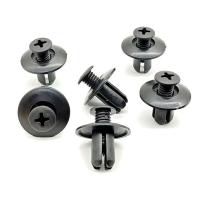 China Plastic Trim Panel Clip Auto Body Fastener Clips Car Fasteners Push Door Trim Panel Bumper Retainer Clips for sale