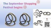 China Dowty Washer Assortment 150pc Bonded Oil Seal Metric 6 8 10 12 22 24MM O-Ring Collection for sale