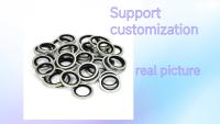 China Metal With Nbr Rubber Gasket/bonded Sealing Washer/factory Produce Piston Metal Compound Rubber Ring for sale