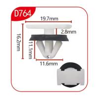 China D764 Nylon Plastic Auto Door Trim Panel Clips Retainer Fasteners for sale