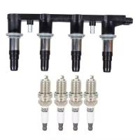 China Ignition Coils with Spark Plugs 4pcs set 55561655 96476983 1208086 for Chevrolet Sonic 1.8L 2012-2018 for sale