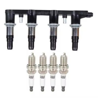 China Ignition Coils with Spark Plugs 4pcs set 55561655 96476983 1208086 for Chevrolet Sonic 1.8L 2012-2018 for sale