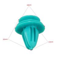 China Green Plastic Car Door Panel Trim Retainers Fasteners Clips 90467-10188 for Toyota Scion for sale