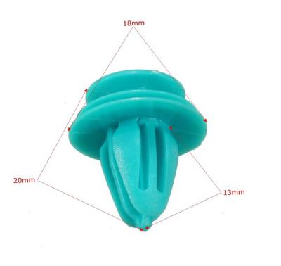 China Green Plastic Car Door Panel Trim Retainers Fasteners Clips 90467-10188 for Toyota Scion for sale