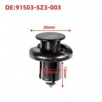 China Auto Vehicle Car Bumper Clips 10mm Retainer Fastener Rivet  91503-SZ3-003 Door Panel Fender Liner for Honda for sale