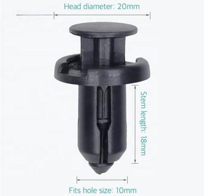 China Plastic Bumper Clips for Cars 10 mm for Honda 91503-SZ5-003 for sale