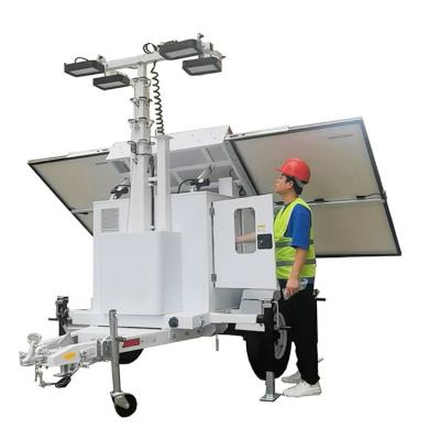 China Excellent Shock Resistance Solar Powered Security Floodlight Led Lighting For Station Lighting for sale