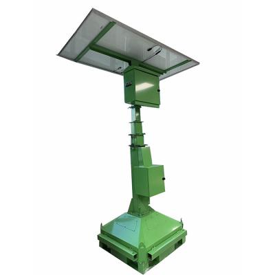China DC 24V Solar Power Panel System Led Light Tower For Surface Mining Lighting for sale