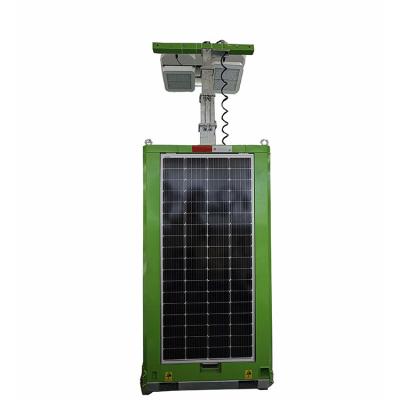 China Excellent Stability Solar Powered System Energy Panel Led Light Tower Solar Light Cube For Logistics Park Lighting for sale