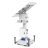 China Excellent Anti Corrosion Effect Solar Power Led Light Tower Floodlight Cube For Remote Mountain Lighting for sale