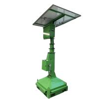 China Solar Portable Street 2*50W LED Flood Lights Light Tower For Golf Course Lighting for sale
