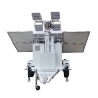 China Monocrystalline Silicon Solar Panels Uniform Illumination Led Light Trailer For Outdoor Music Festival Lighting for sale