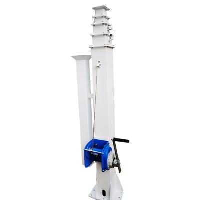 China Manual Lifting Telescopic Mast Telescopic CCTV Pole Camera Mast Pole For Surveillance Towers for sale