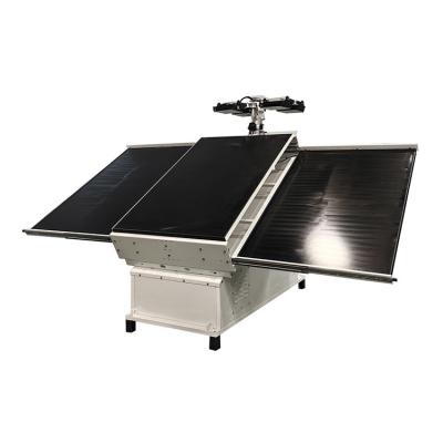 China Green Power Solar Led Lighting Skid Trailers For Outdoor Construction Site for sale