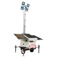 China Solar Light Tower With 7m Telescopic Mast For Construction Sites Mining Sites for sale