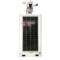 China Remote Control Solar Mobile Light Tower CCTV Tower For Job Site for sale