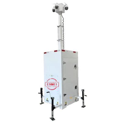 China Compact Rapid Deployment Mobile Surveillance Unit Mobile Surveillance Tower for sale