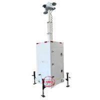 China Mobile Camera Tower Cube Surveillance Unit For Construction Site Theft Prevention for sale