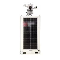 China Portable Solar Powered Cube Tower With 4G Camera For Temporary Homework Site Monitoring for sale