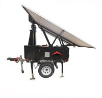 China Solar Panels Power Camera Cctv Trailers DC 24V For Ranch Monitoring for sale