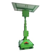 China Mobile Solar CCTV Camera Street Tower Security Surveillance Tower For Traffic Management for sale