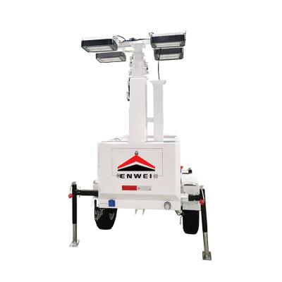 China High Reliability Solar Panels Floodlight Trailer For Mining Operation Lighting for sale