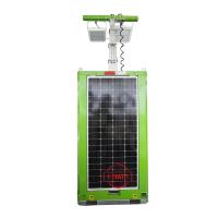 China Solar Power Tower Rapid Deployment Mobile CCTV Tower For Temporary Construction Site for sale