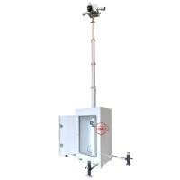 China Portable Security CCTV Tower Cube Surveillance Unit With 360° PTZ Camera For Sporting Events for sale