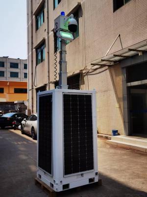 China Solar Surveillance Camera Tower Solar Light Cube With High-power Battery for sale