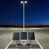 China High Mobility Solar Power Floodlight Lighting Trailer For Nighttime Parking Lot Lighting for sale