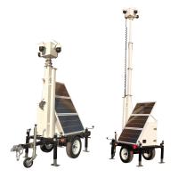 China Small Solar Surveillance Trailer With Camera System For Outdoor Sport Events US Standard for sale