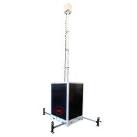 China Flexible Deployment Cube Solar Surveillance Tower For 24/7 Security Solution for sale