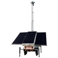 China Portable Solar CCTV Trailers With 24/7 Monitoring For Remote Area Security for sale