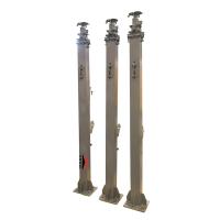 China Customized Color Manual Mast Telescopic Mast For Construction Site for sale