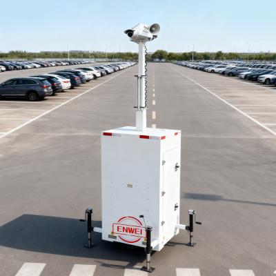 China Rugged Waterproof Design Cube Surveillance Tower For Harsh Environments for sale