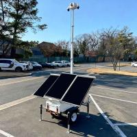 China Solar-Powered Surveillance Trailer for Construction Site Security Monitoring for sale