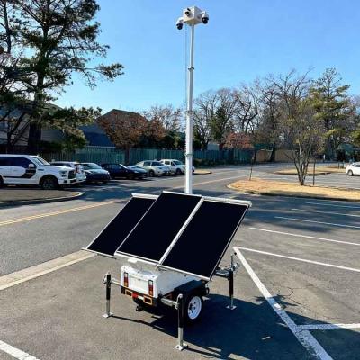 China Solar-Powered Surveillance Trailer for Construction Site Security Monitoring for sale
