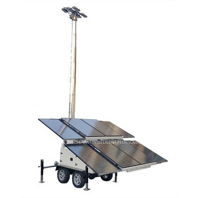 China CE Certified Industrial Solar Light Tower For 24/7 Construction Site for sale