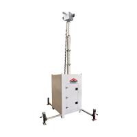 China High Flexibility Portable Camera Security Tower Mobile Surveillance Cctv Cuboid For Logistics Park Monitoring for sale