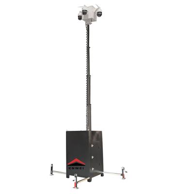 China Mobile Portable Camera CCTV Tower for Construction Site and Event Security for sale