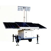 China Industrial Off-Grid Solar Light Trailer Ideal For Rental Contractors CE Certification for sale