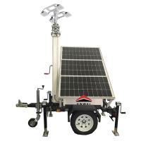 China Eco-Friendly Solar Lighting Trailer for Construction Site and Emergency Backup for sale