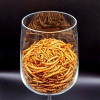 China Microwave Dried Yellow Mealworms Larvae 5kg 10kg Bulk for Pet Food for sale