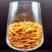 China Dried Yellow Mealworms Larvae Tenebrio Molitor 52% Protein for Pet Poultry Livestock Fish Feed for sale