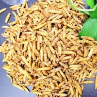 China Dried Black Soldier Fly Larvae 40% Protein Feed for Chickens Fish Birds Hamsters for sale